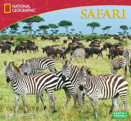 National Geographic Safari 2014 Calendar: Zebra Publishing Corp ...