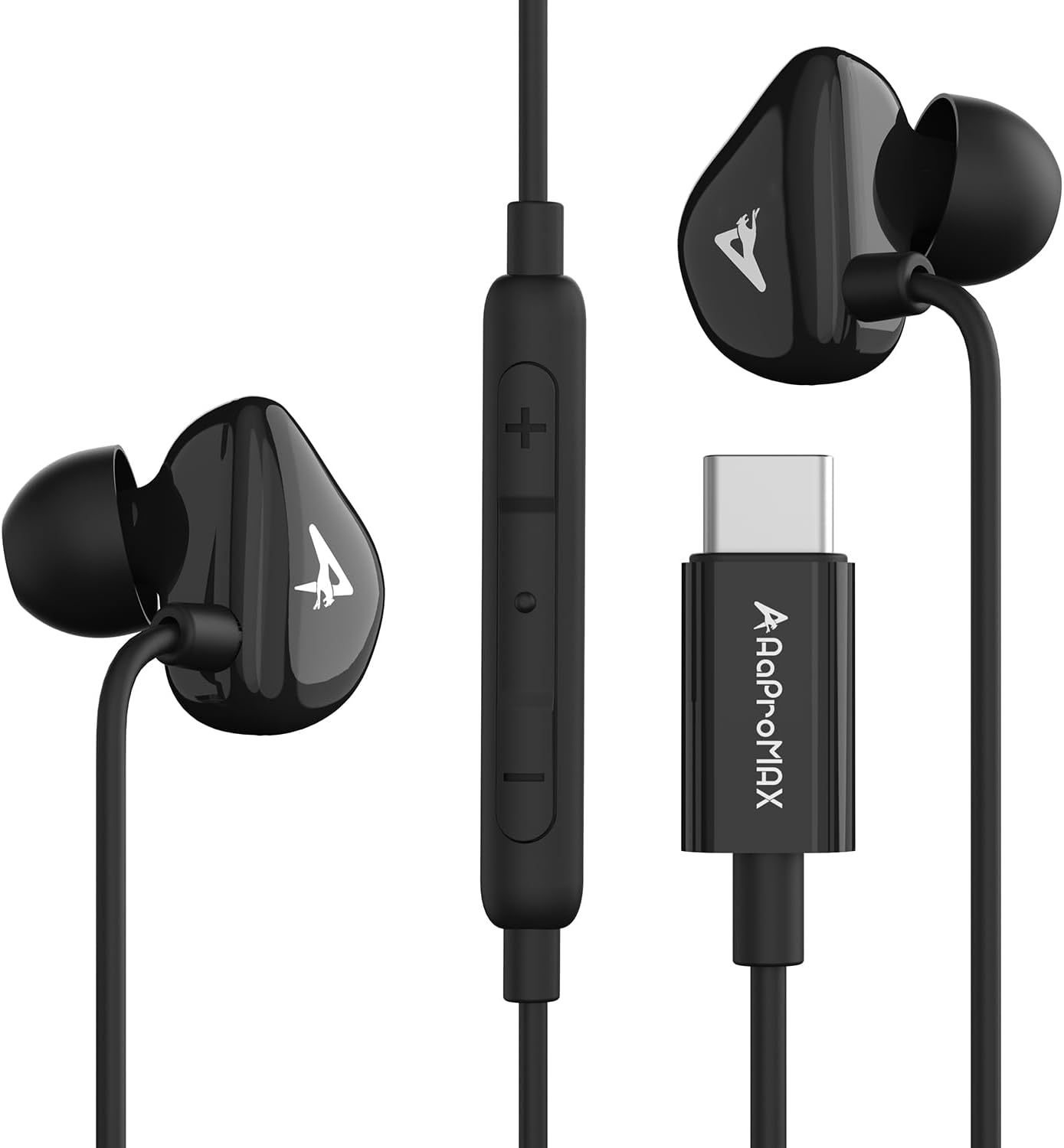 Amazon.com: MAS CARNEY USB C Earphones Wired TH9, Type C Headphone with ...