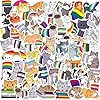 Amazon.com: Cat Pride Stickers,LGBT Pride Vinyl Stickers for Water ...