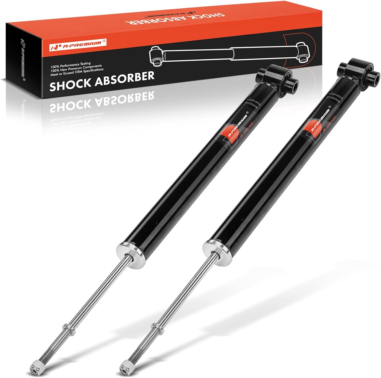 Amazon.com: A-Premium Rear Suspension Shock Absorber Compatible with ...