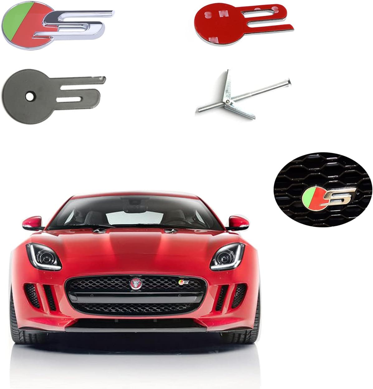 Buy YuliSpy Compitable with Jaguar R S Logo Full Range of Models Car ...