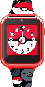 Kids Pokemon Pokeball Red Educational Touchscreen Watch - RED ...