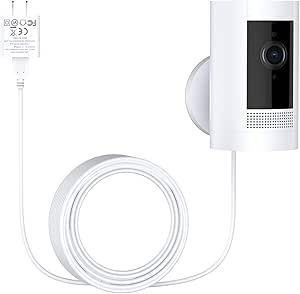 Amazon.com: for Ring Stick Up Camera Plug in Cord Power Adapter for ...