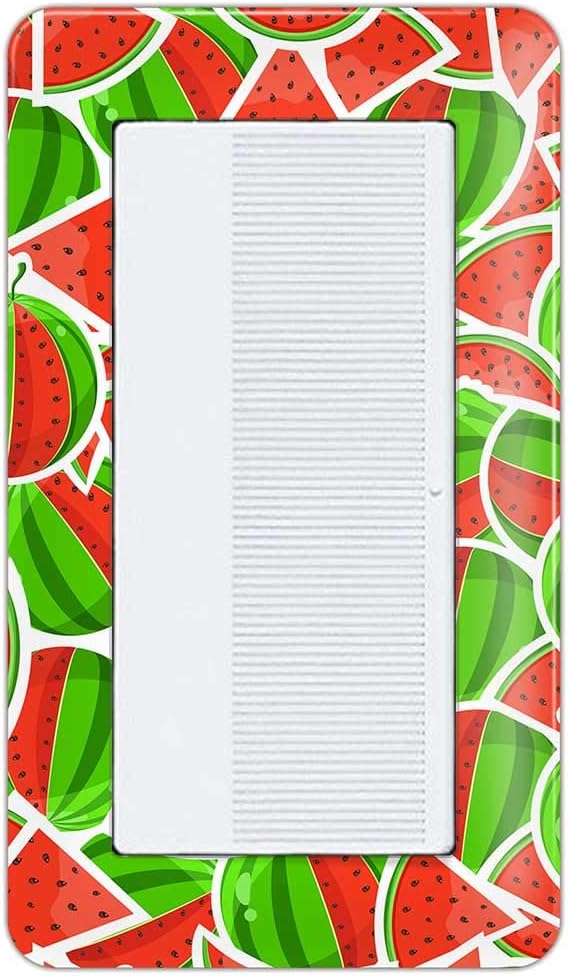 Amazon.co.jp: CASEMAKER パナソニック 【コスモシリーズワイド21】【1連 スイッチプレート】 WTC7101W コンセントプレート コンセントカバー フルーツ柄 ...