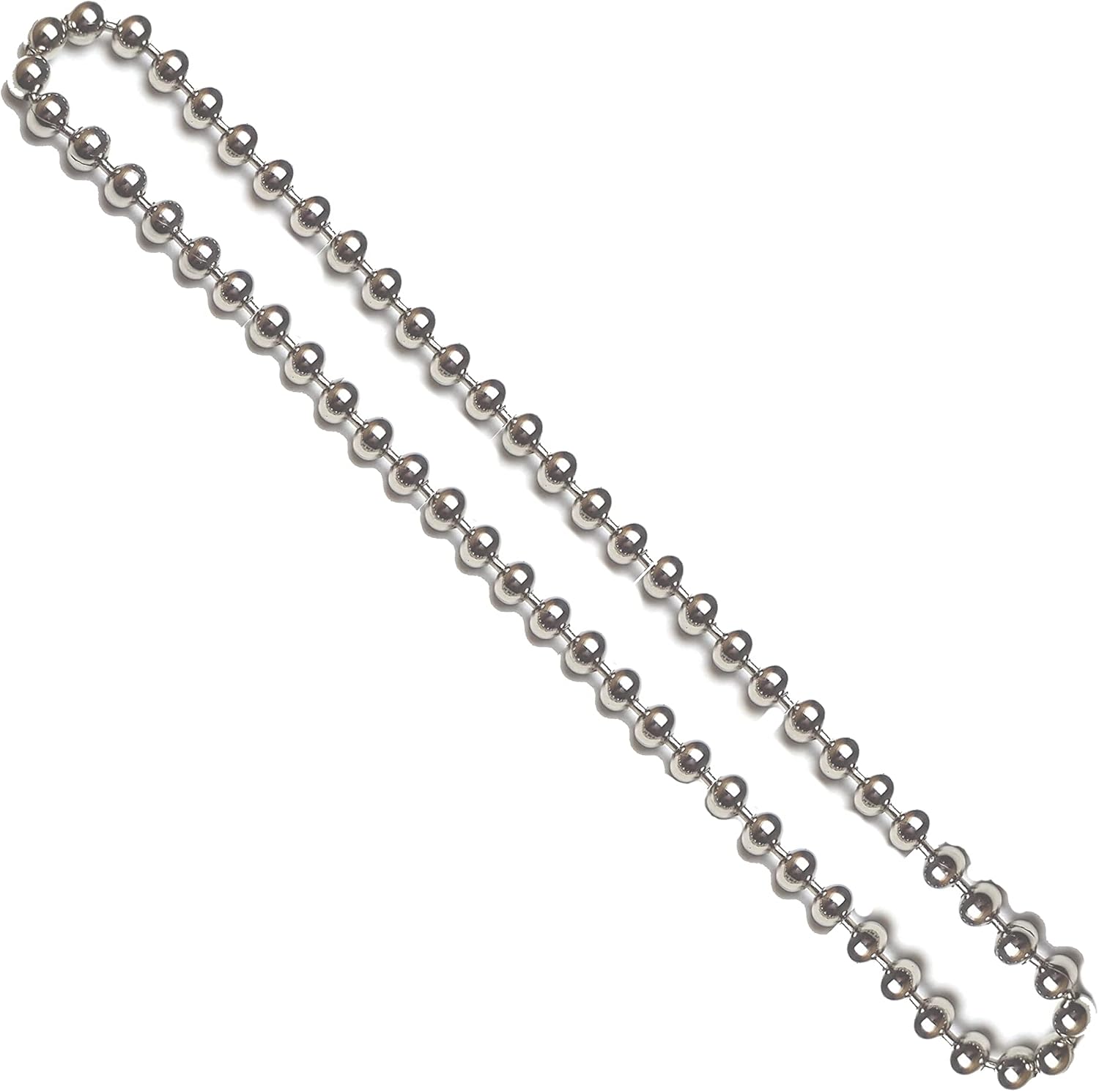 Amazon.com: Asia Buy 4.5mm Blind Metal Continuous Endless Beaded/Ball ...