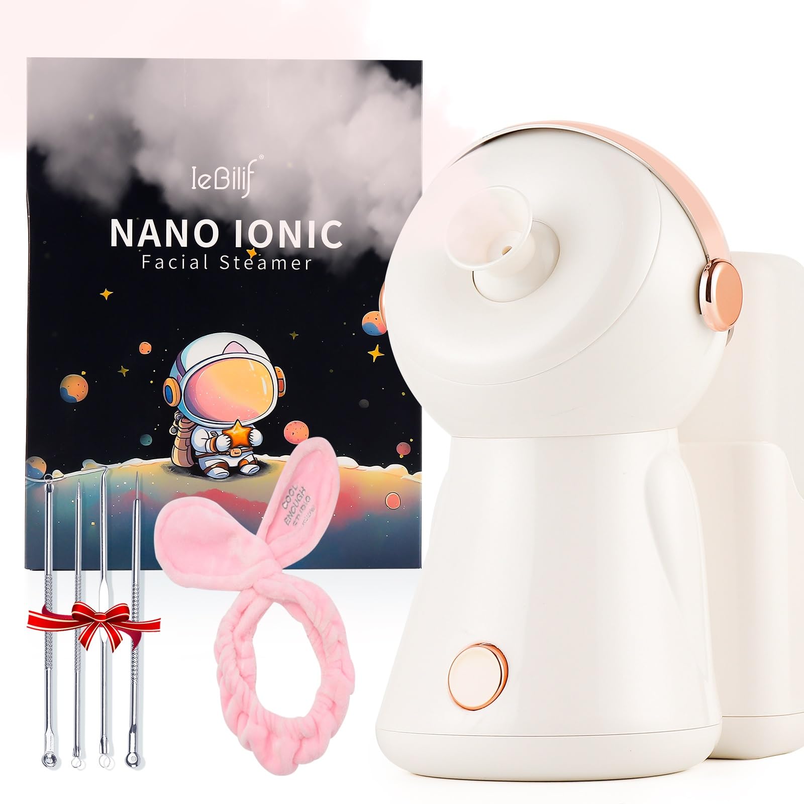 Amazon.com: Facial Steamer for Facial Deep Cleaning,Astronauts Shaped ...