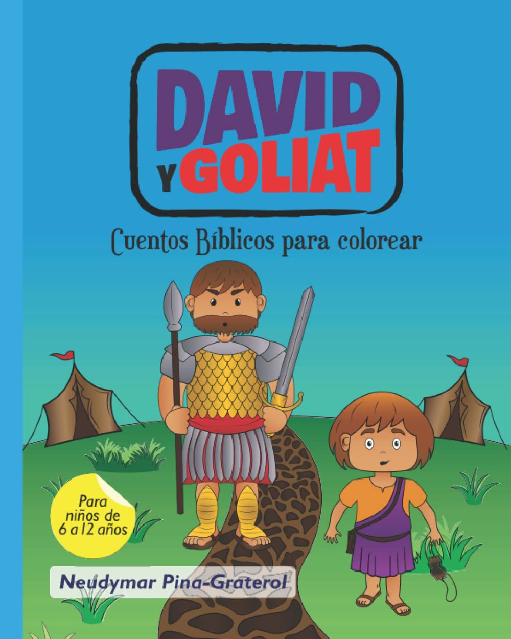 La Historia de David y Goliat.: Cuentos Bíblicas en Español para ...