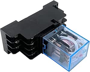 Amazon.com: DEFAUS 10Pc MY4NJ 14PIN 4DPDT Electronic Micro Mini Electromagnetic Relay 5A Coil ...