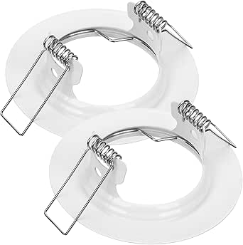 DOITOOL 2pcs Lighting Trims Replacement Recessed Lighting Trims Can ...