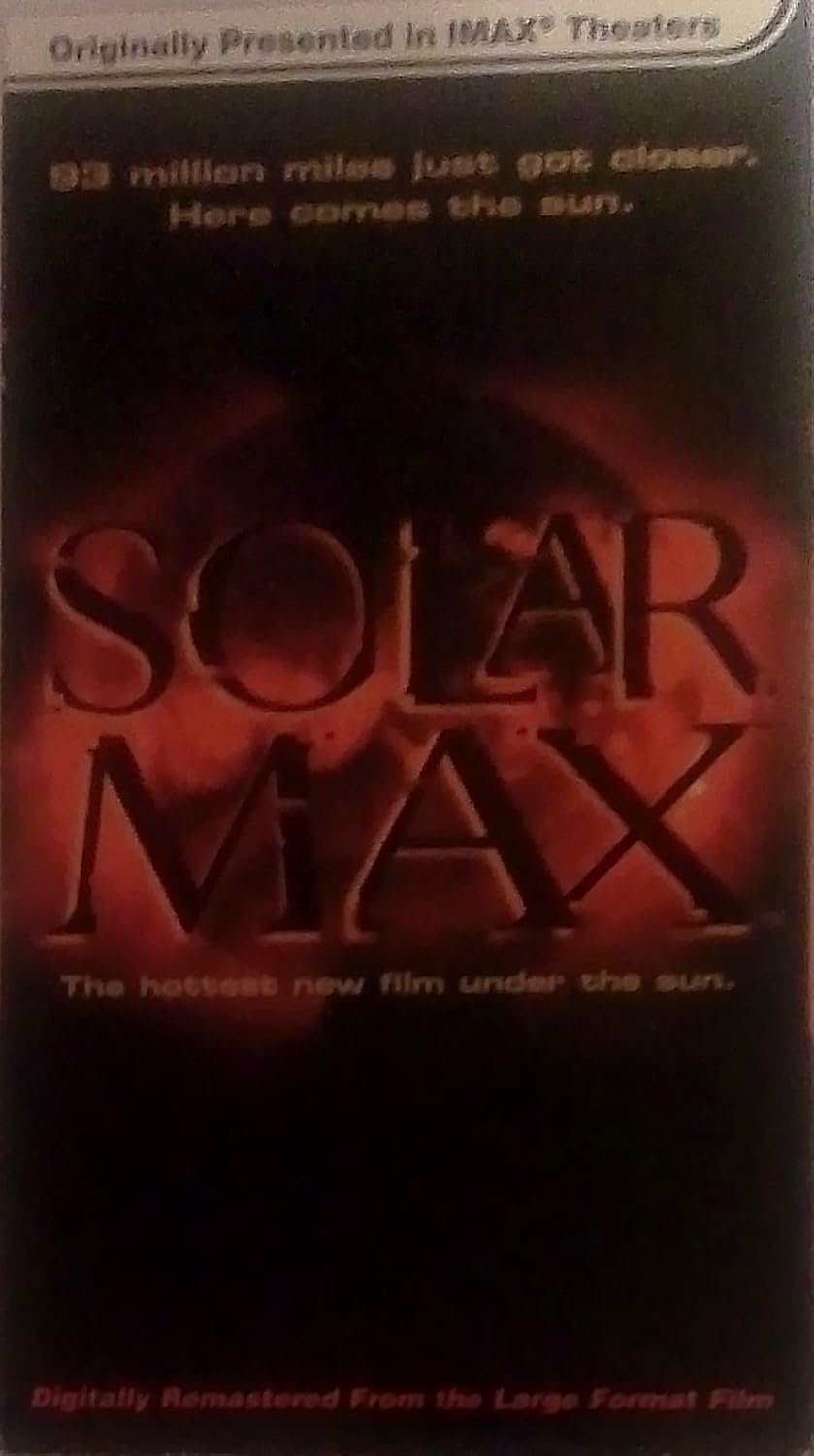 Amazon.com: Imax / Solarmax [VHS] : Alex Scott, John Weiley: Movies & TV