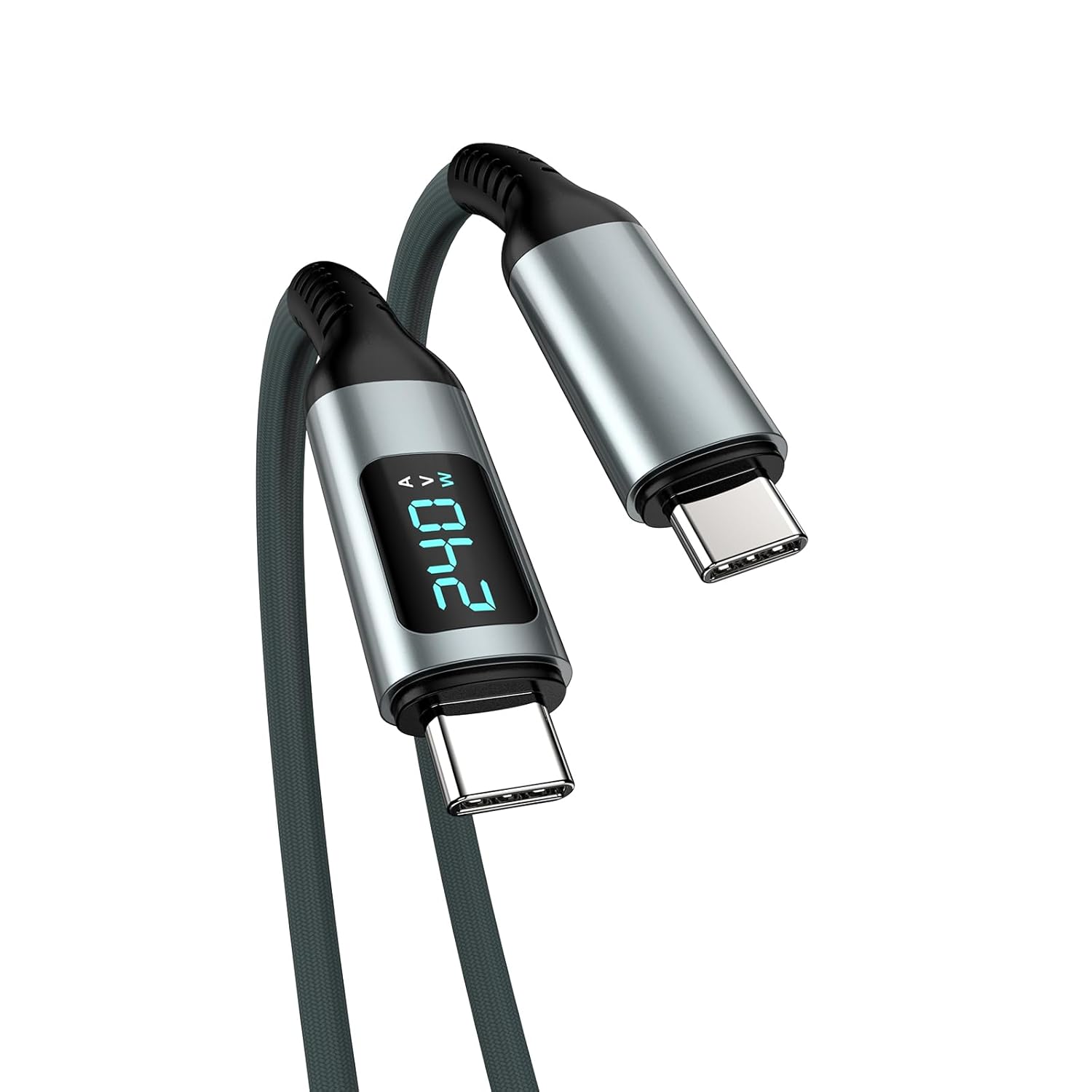Amazon.com: SplendoRoute USB 4 Cable with LED Display, 3.3ft USB C ...