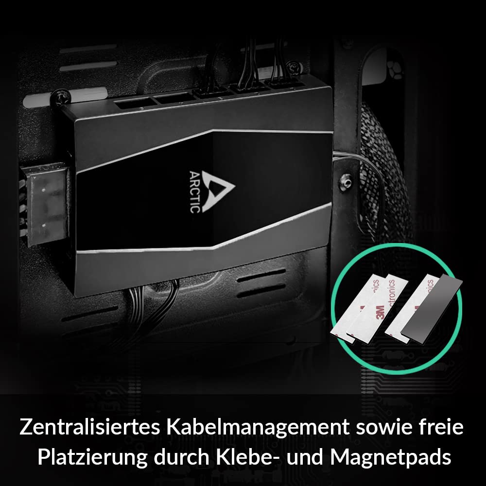 Arctic Case Fan Hub - 10-...B087FY5CNT | Encarguelo.com.ec