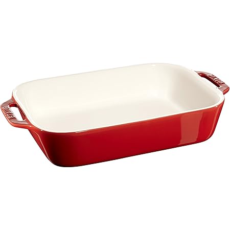 Amazon.com: STAUB Ceramics Rectangular Baking Dish, 10.5x7.5-inch ...
