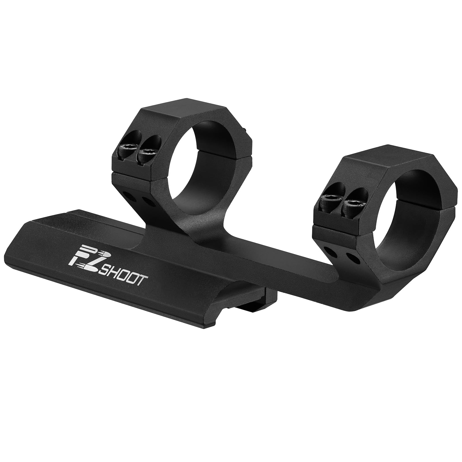 EZshoot Cantilever Offset Scope Mount 1 inch / 30mm, Dual Rings with ...