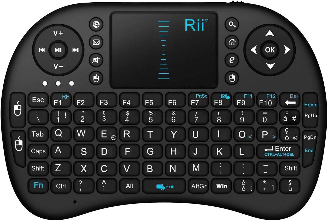 Rii Mini i8 Wireless (layout ITALIANO) - Mini tastiera wireless ...