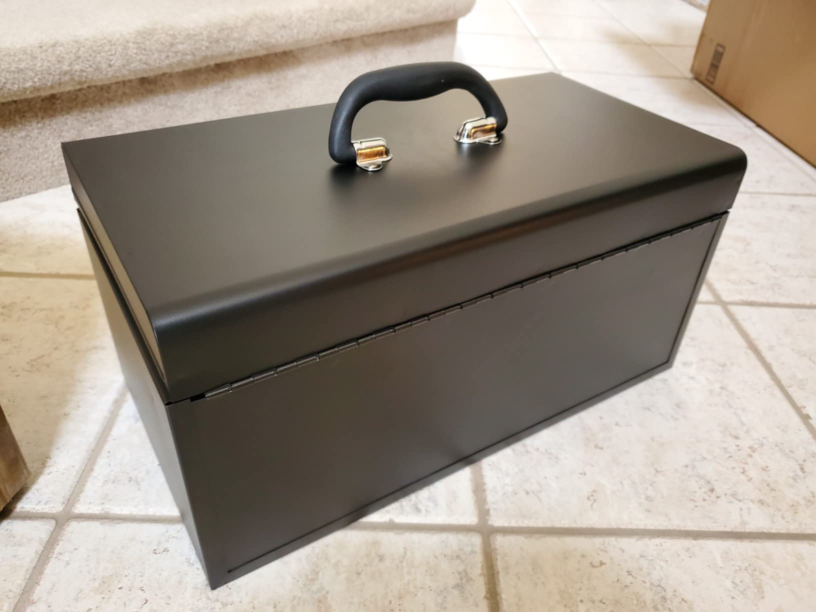 $10/mo - Finance 2 Drawers Portable Steel Tool Box with Metal Latch ...