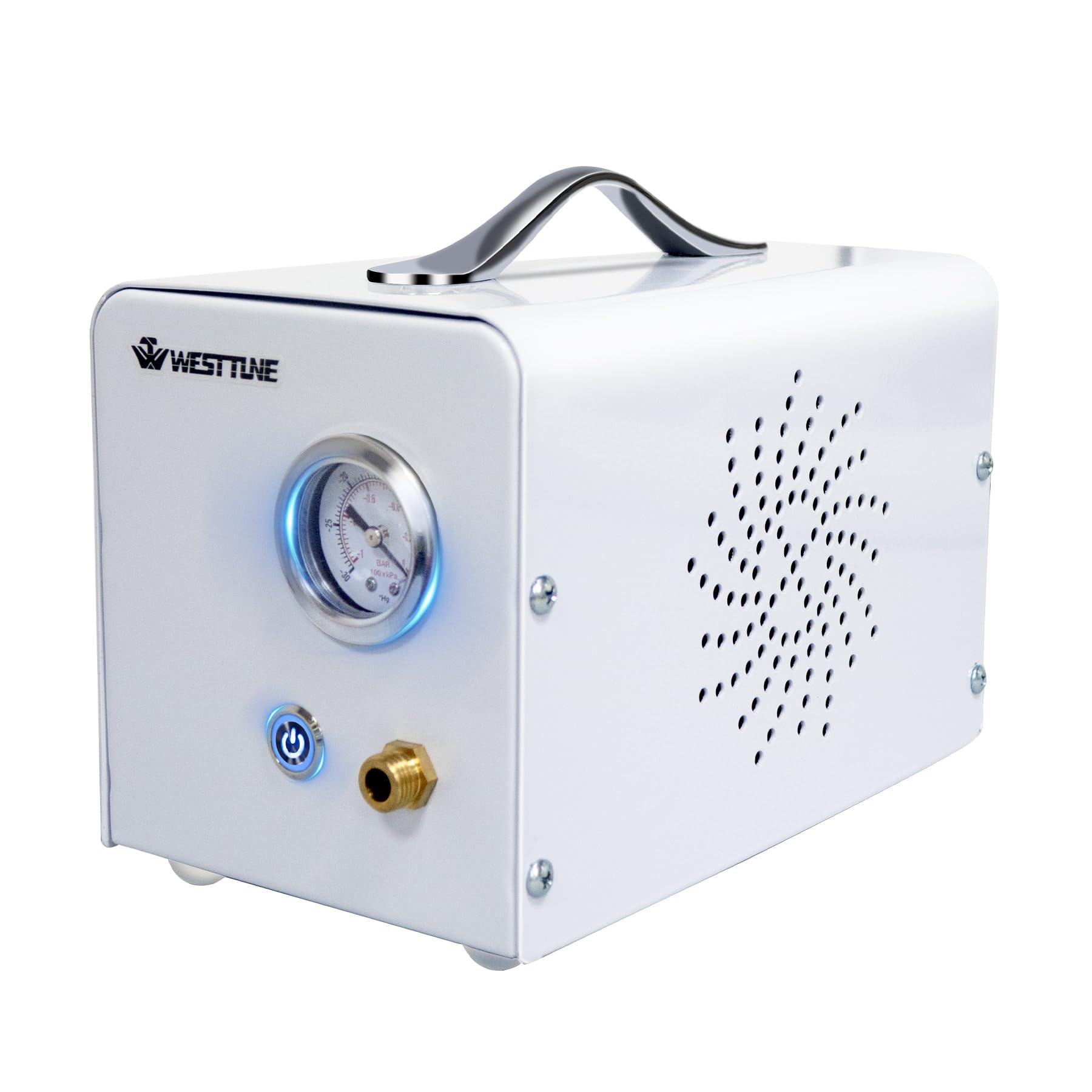 Snapklik.com : WEST TUNE Lab Diaphragm Vacuum Pump, Portable Oilless ...