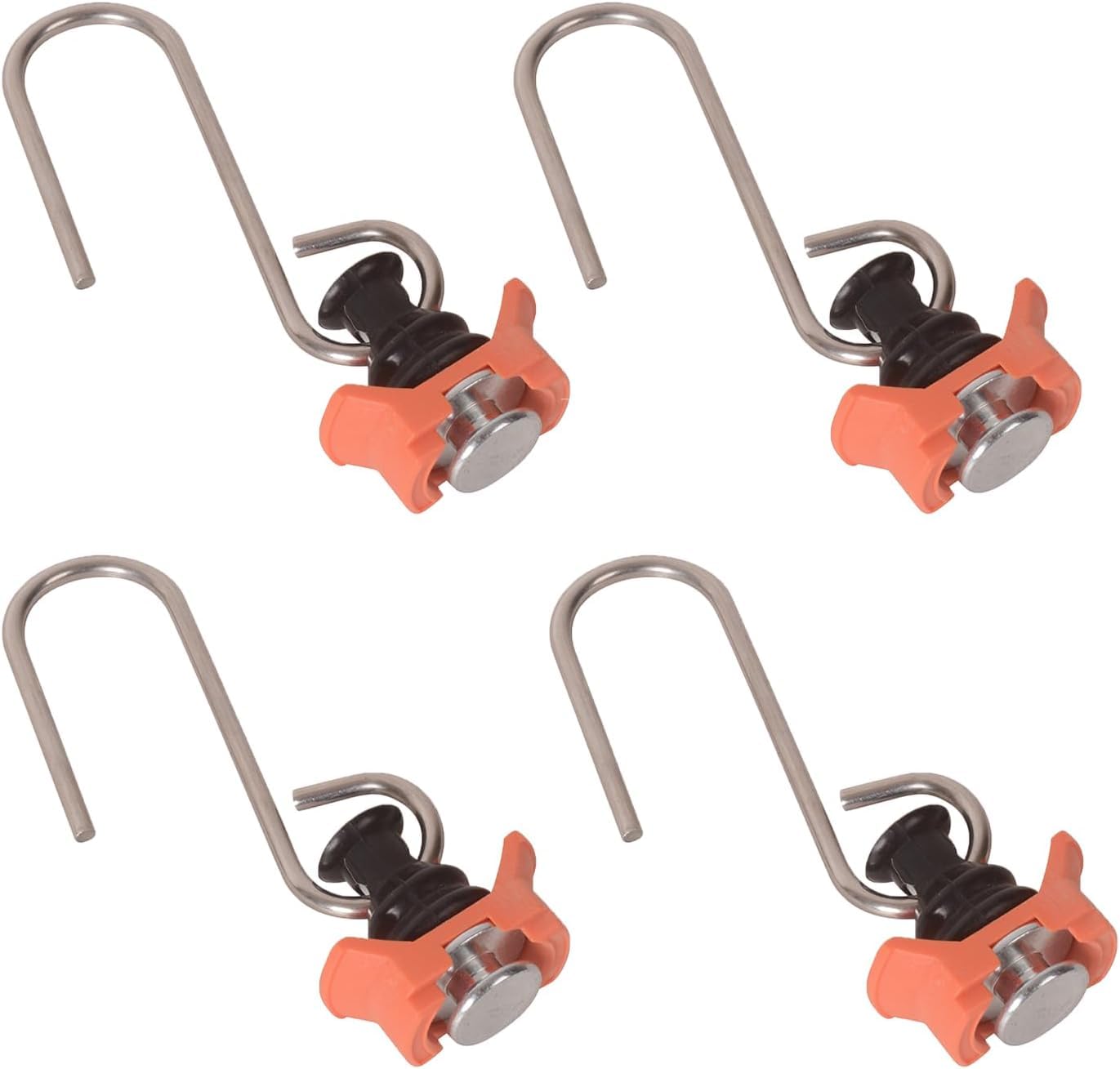 Snapklik.com : MOTO4U Single Stud Fitting L Track Tie Down Anchor Quick ...