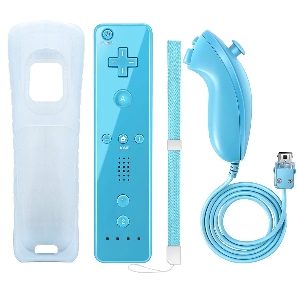 Remote Controller and Nunchaku Controller Replacement for Wii Remote ...