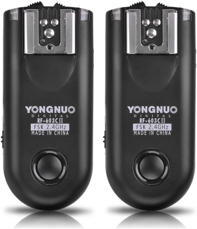 Amazon.com : Yongnuo RF-603 N3 2.4GHz Wireless Flash Trigger/Wireless Shutter Release ...