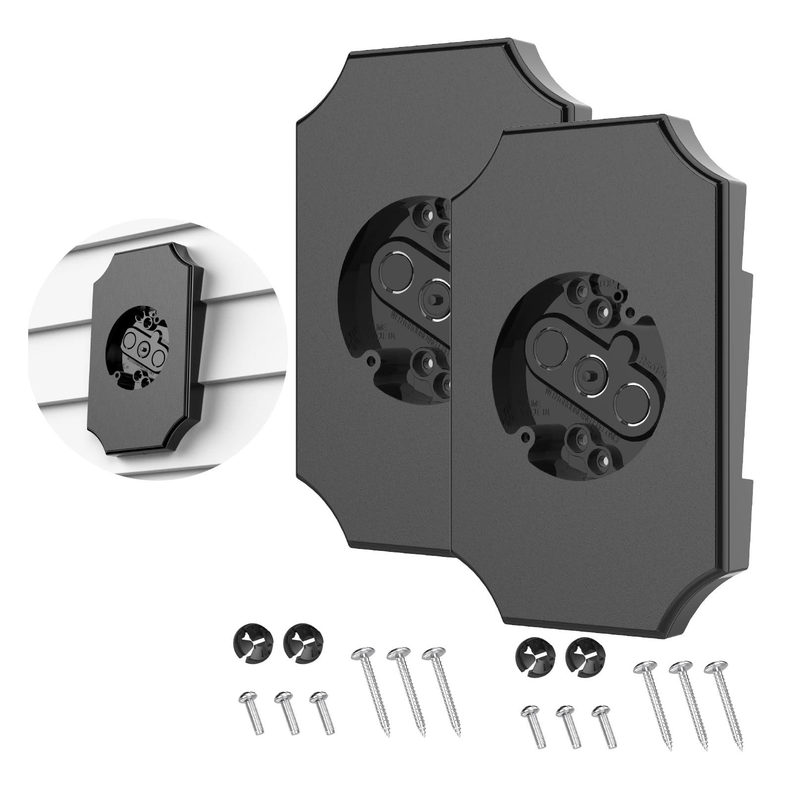 Vinyl Siding Light Mounting Plate How To Install Vinyl Mounting Block