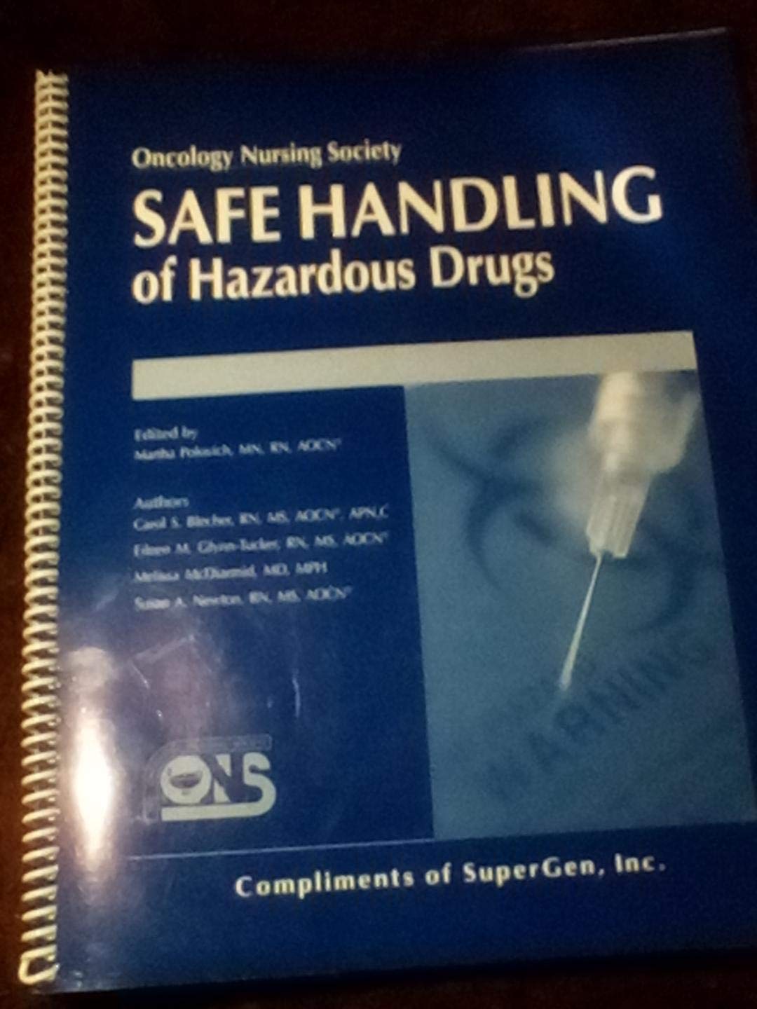 Safe Handling of Hazardous Drugs: 9781890504373: Medicine & Health ...