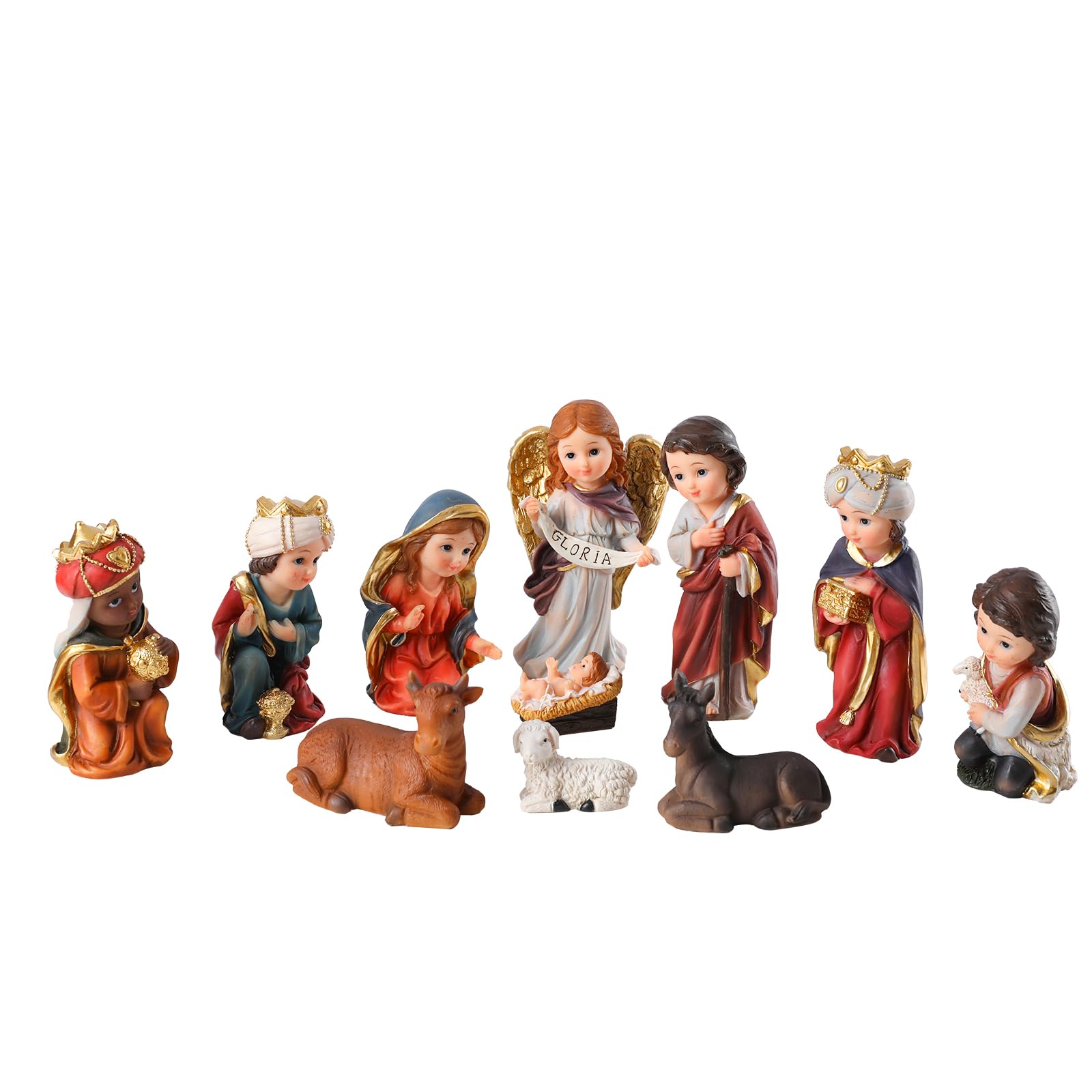 Nativity Sets & Figures Braxio Christmas Nativity Set Collectible ...
