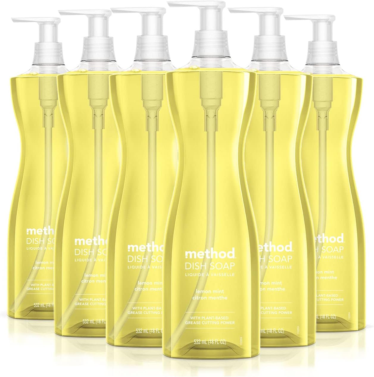 Amazon.com: Method Gel Dish Soap Liquid, Lemon Mint, Biodegradable ...