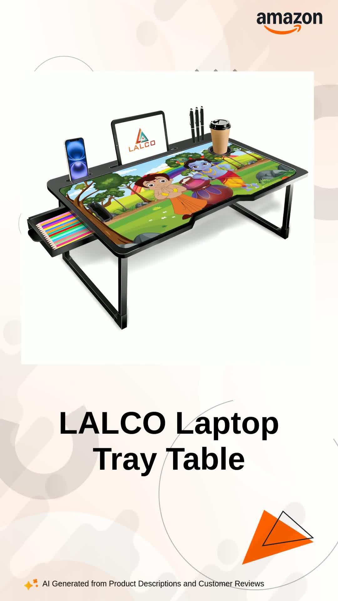 Watch LALCO Laptop Tray Table on Amazon Live