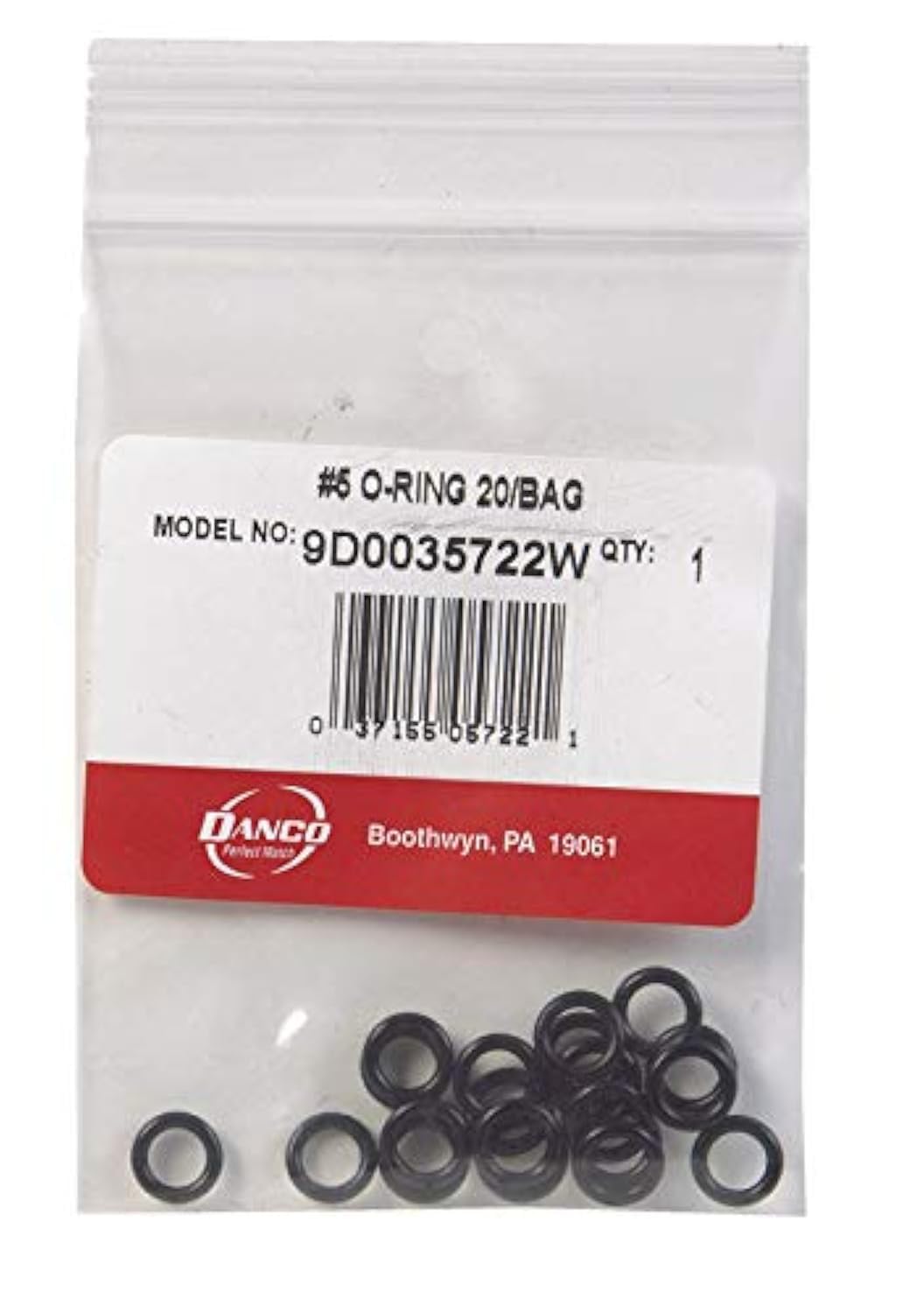 Danco O'RING 1/4X3/8X1/16 MfrPartNo 35722W - O Ring Seals - Amazon.com
