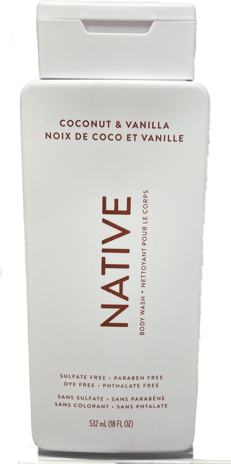 Native Body Wash Coconut and Vanilla : Amazon.ca: Beauty & Personal Care