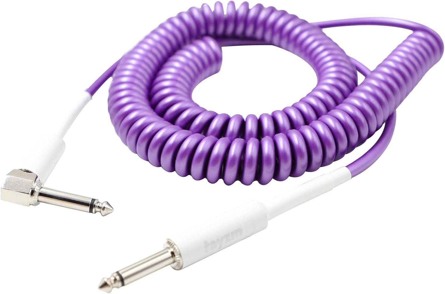 Amazon.com: M MAKA Premium Guitar Coil Cable 20 Feet, Instrument Coiled ...