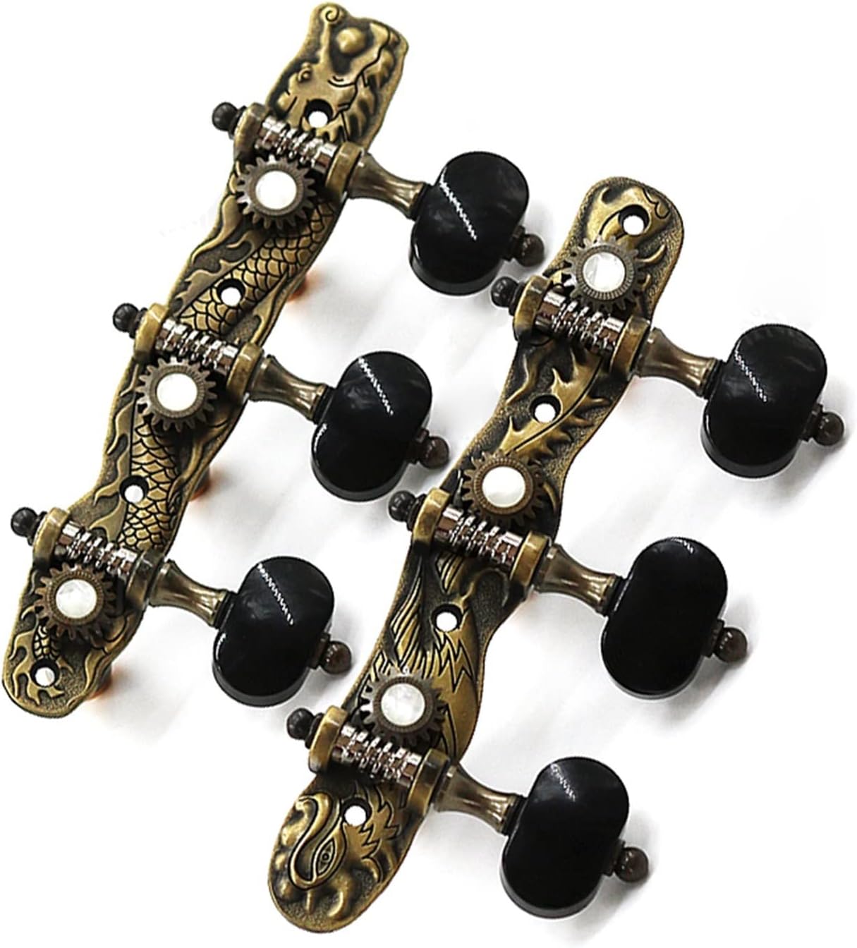 Amazon.com - 2 Pcs Rotation Ratio 1:18 Classical Guitar String Tuning ...