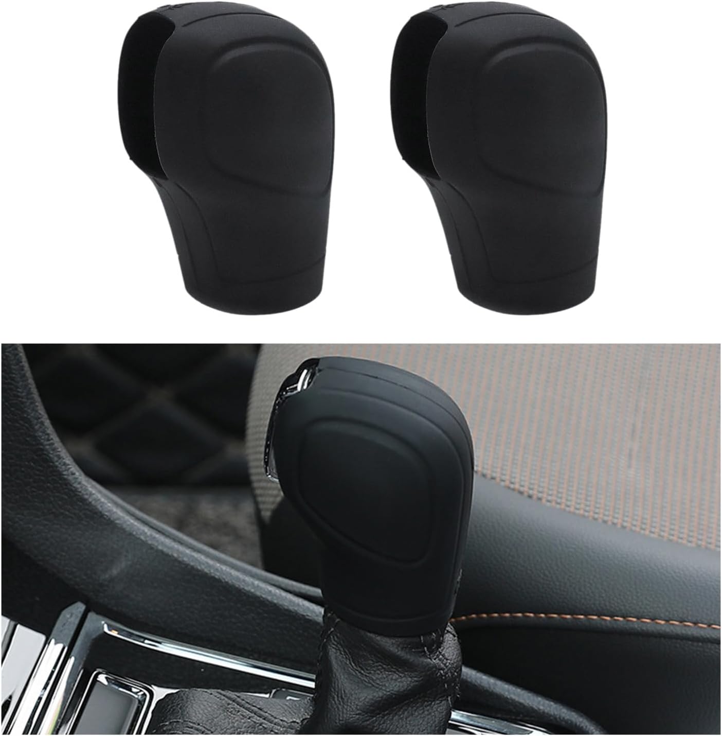 Amazon.com: zipelo 2 Pack Car Gear Shift Knob Cover, Anti-Slip Auto ...