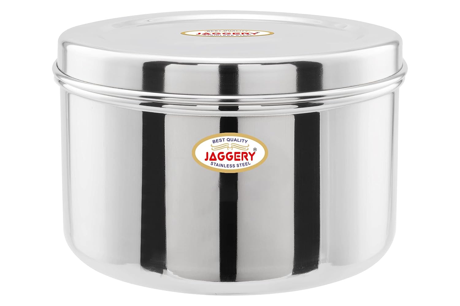 Jaggery Steel Container Heavy Gauge Stainless, Storage Box, Deep Betha ...
