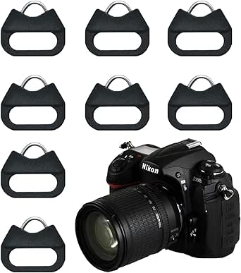 Mtxorvix 8pcs Camera Strap Hook and Lug Ring Set - Shoulder Strap ...