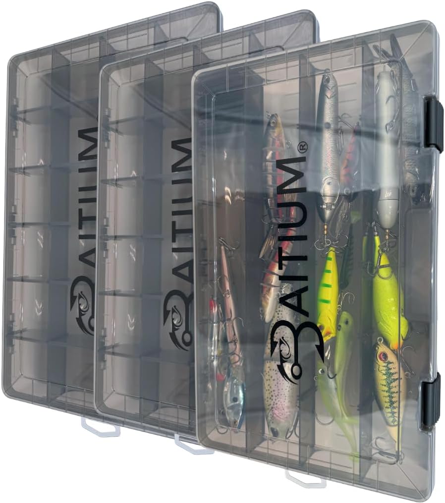 Amazon.com: Baitium Fishing Tackle Box Organizer, Tackle Boxes With ...