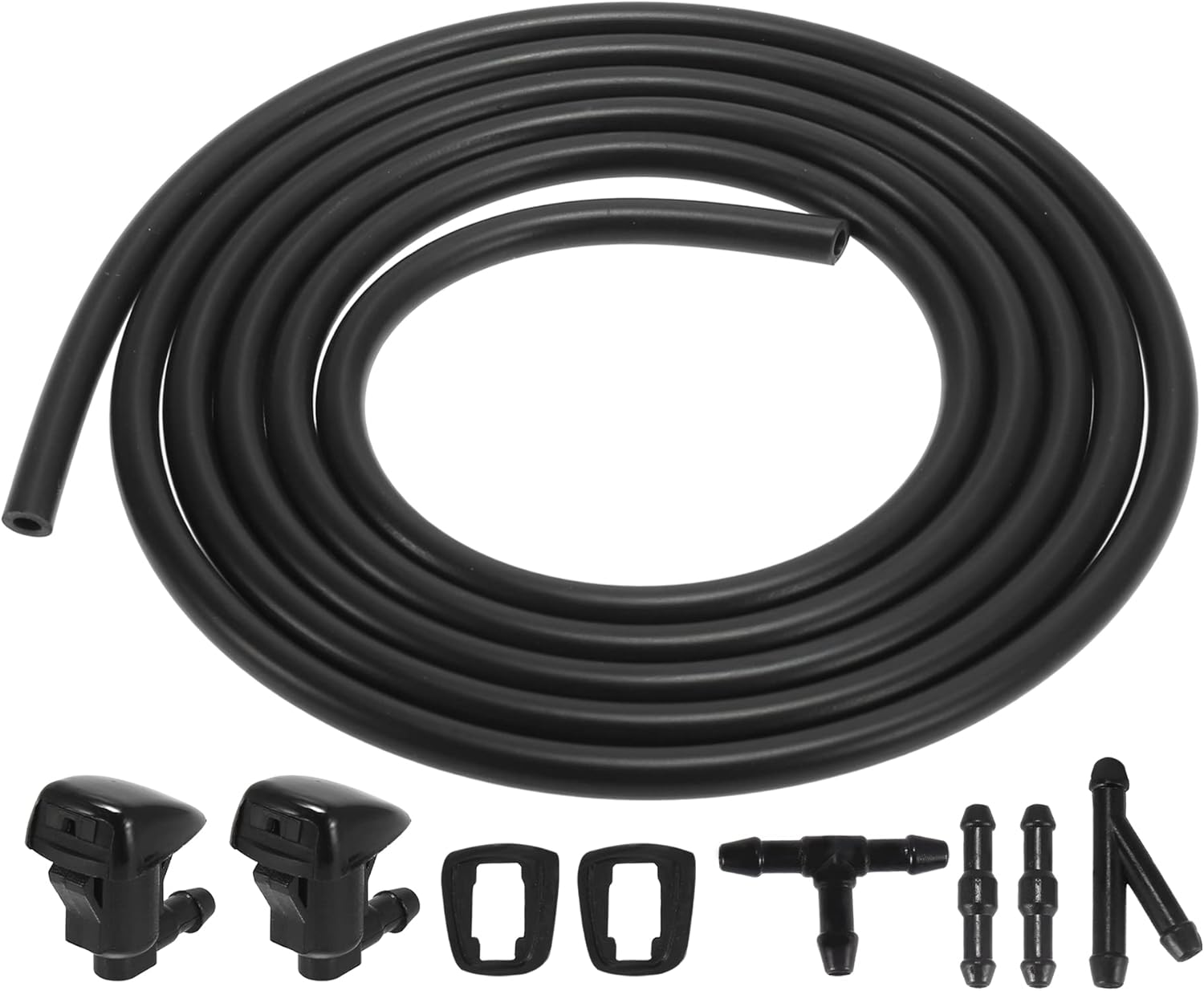 Amazon.com: X AUTOHAUX Front Windshield Washer Nozzles Kit for Jeep ...