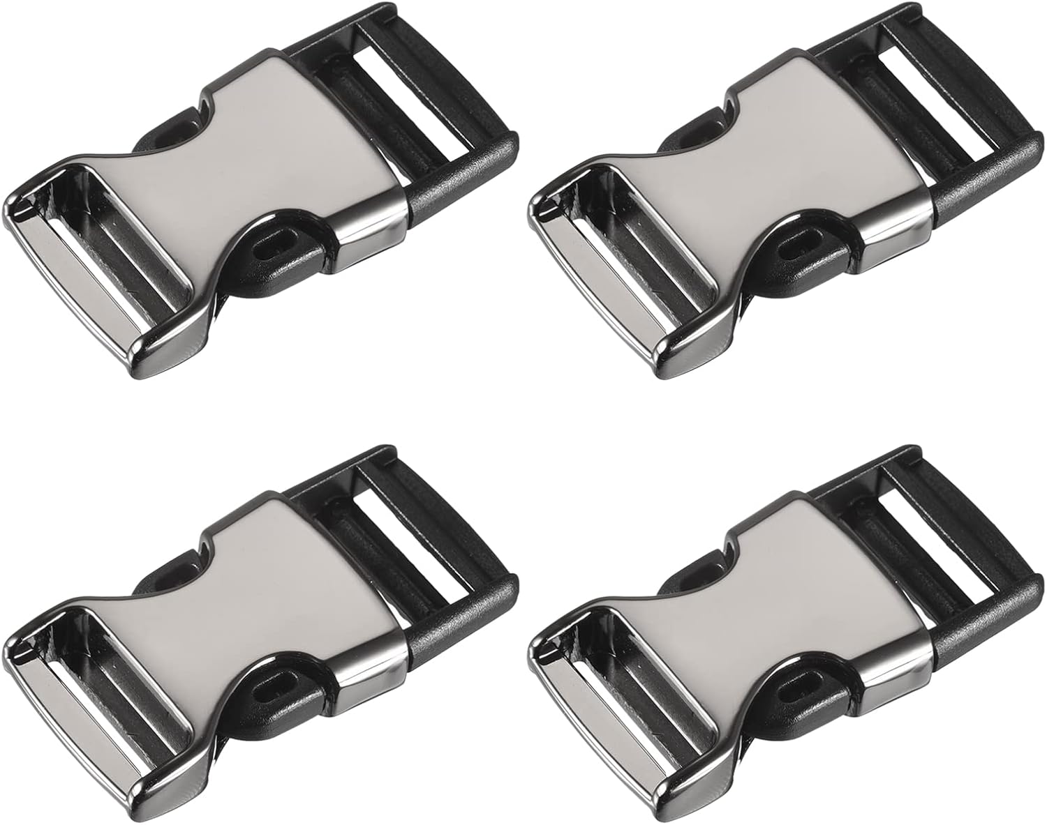 Amazon.com: uxcell Metal Side Release Buckles - No Sewing Clips Snaps ...