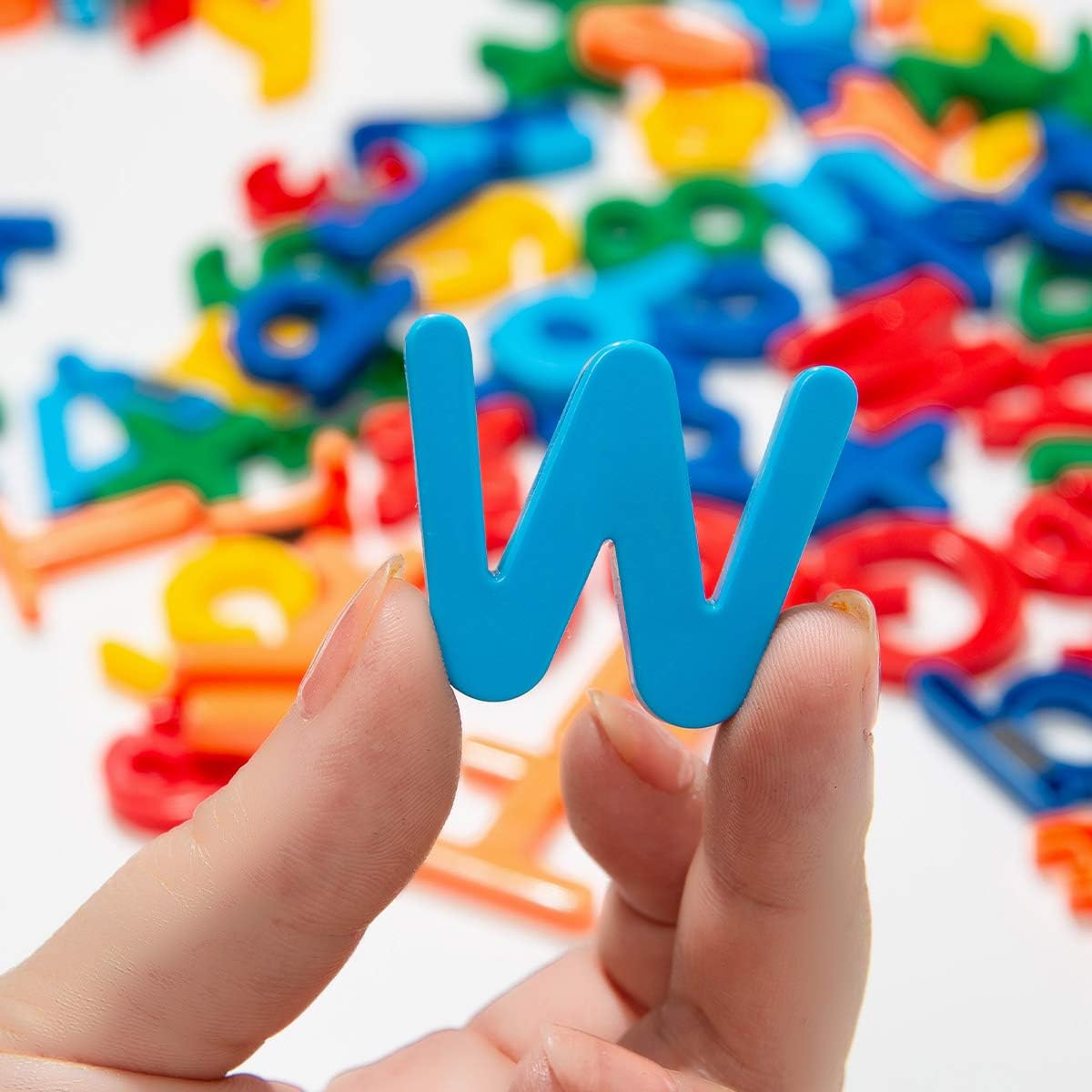 115 Pieces Magnetic Learning Letters and Numbers Fridge Magnets ...