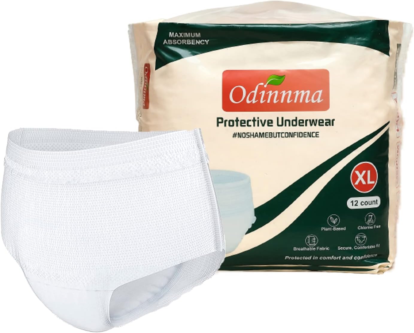 Amazon.com: Odinnma Adult Incontinence Underwear for Women & Men, Adult ...