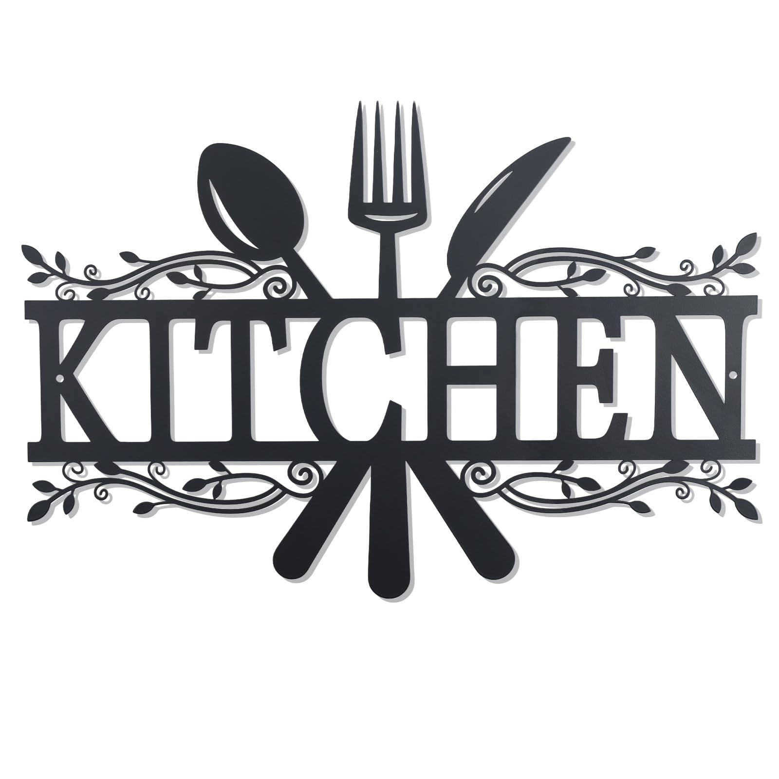 Amazon.com: OYEFLY Metal Rustic Kitchen Decor Signs,Country Farmhouse ...