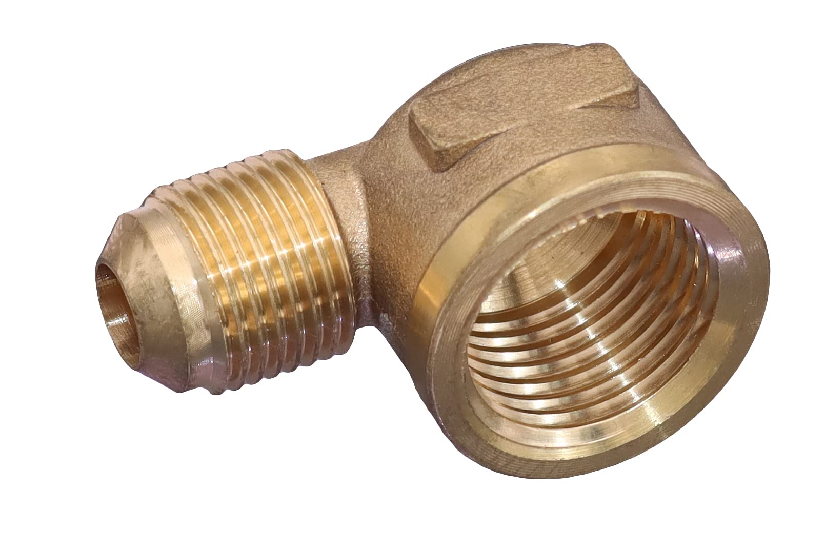 Snapklik.com : METER STAR Propane Gas Water Oil 90 Degree Elbow ...