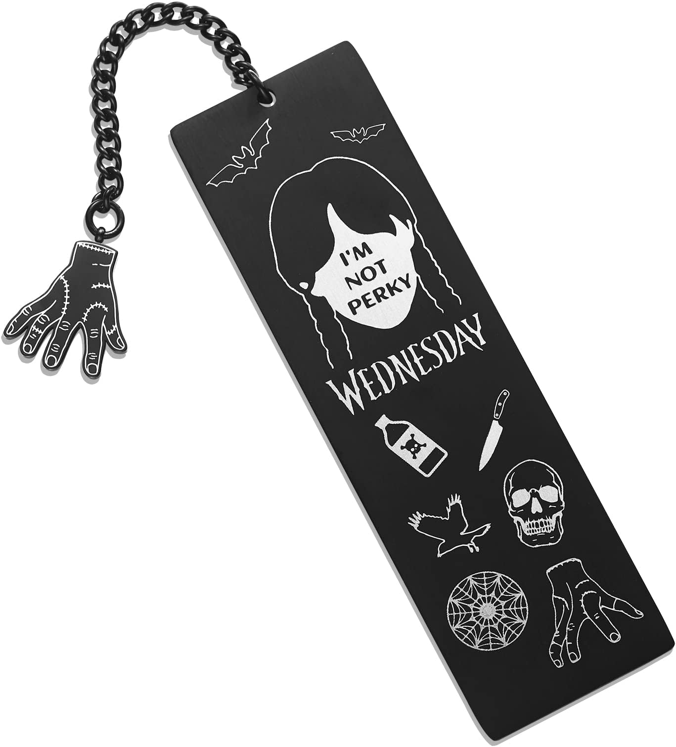 Adams Wednesday Merchandise Bookmark Wensday Addams Gifts for Book ...
