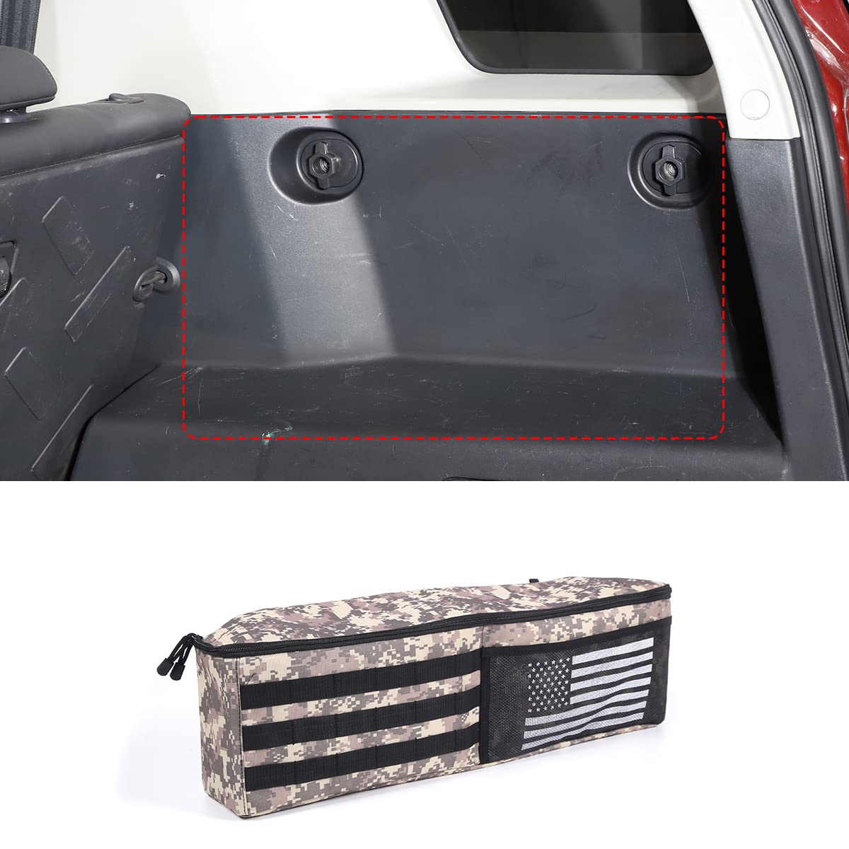 Amazon.com: Car Trunk Organizer Compatible with Toyota FJ Cruiser 2007 ...