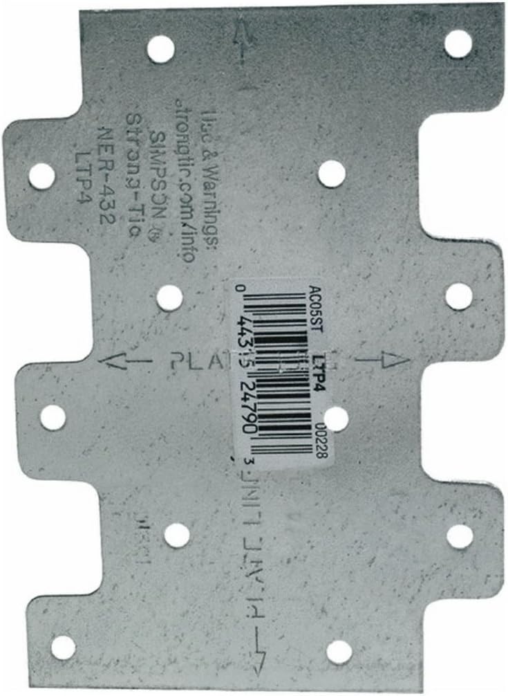 Amazon.com: (200 Count) Simpson Strong-Tie LTP4 3 x 4-1/4-Inch Lateral ...