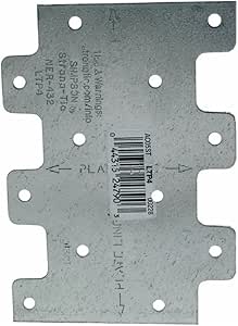 Amazon.com: (200 Count) Simpson Strong-Tie LTP4 3 x 4-1/4-Inch Lateral ...