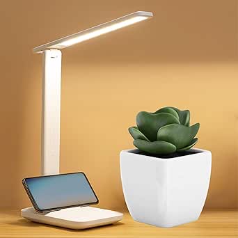 Folding Lamp, Multifunctional Folding Desk Lamp with Adjustable Color ...