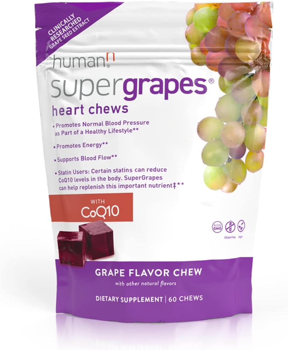 Amazon.com: HumanN SuperBeets Heart & D3 Chews : Health & Household