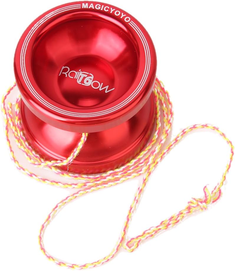 Amazon.com: Magic Yo-Yo T6 Super Bow Red Professional YoYo w/ String ...